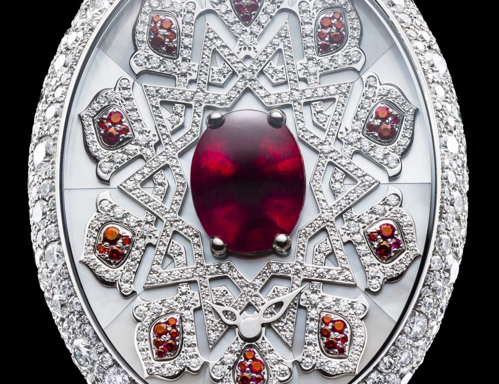 VAN'T HOFF Ruby Arabesque Timepiece - Geneva